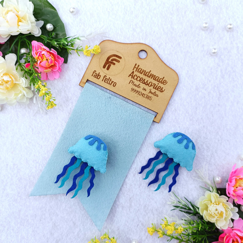 Octopus Hair Clip | Kids Hair Accessories – Fab Feltro